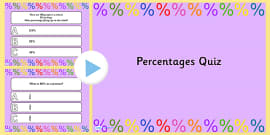 Converting Fractions to Percentages PowerPoint - Twinkl