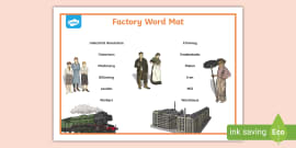 Steam Engine Word Mat - Twinkl - KS2 - History - Twinkl