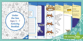 KS1 (Ages 5-7) Home Learning Activity Booklet (teacher made)