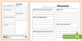 The Andes Fact File - KS2 - Geography (teacher made)