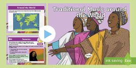 👉 Music from Around the World KS1 PowerPoint - Twinkl