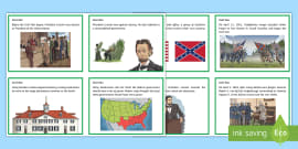 Civil War Word Search - United States History, Abolition, North And South