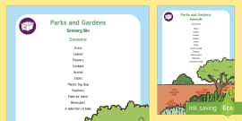 Spring Garden Sensory Bin (Teacher-Made) - Twinkl