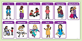Colour Flash Cards - Zulu