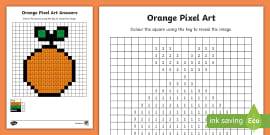 FREE! - Red Panda Pixel Art Template (teacher made) - Twinkl