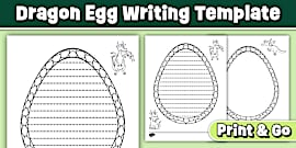 Dove Writing Template
