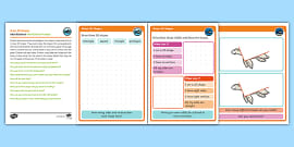 👉 Draw 2D Shapes Differentiated Activity Sheet - Twinkl