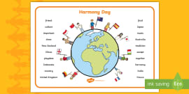 Harmony Day Poem (teacher made) - Twinkl