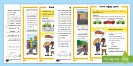 Road Safety Worksheet (teacher made)