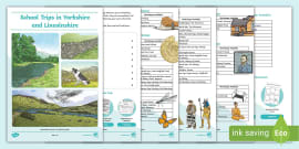 Editable School Trip Guide for Parents (teacher made)