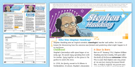 KS2 Stephen Hawking PowerPoint (Lehrer gemacht) - Twinkl