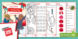 FREE! - 2022 Comic Relief Case Study PowerPoint | Primary Resource