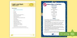 Light and Dark Flashcards (teacher made)