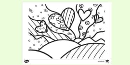 romero britto coloring pages printable