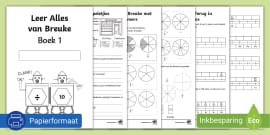 Vereenvoudiging van Breuke Werkkaarte (teacher made)
