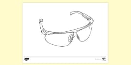 Safety Harness Colouring | Colouring Sheet