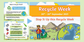 Recycling Sorting Interactive PowerPoint (teacher made)