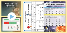 Wal Weithio Ffracsiynau (teacher made)