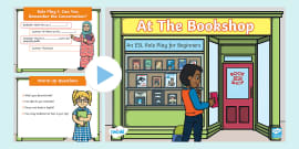 ESL Bus Station Role Play for Beginners [Kids, A1-A2]