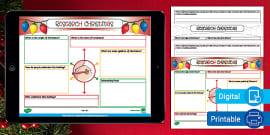Research a Holiday Graphic Organizer & Writing Template Pack for 6th ...