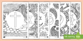 Fruits of the Holy Spirit Colouring Pages - Twinkl - KS1