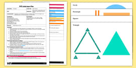 Musical Shapes EYLF Lesson Plan Adult Guidance