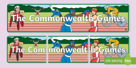 The Commonwealth Games Display Posters (teacher made)