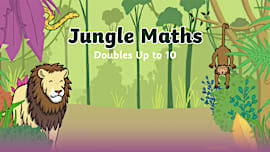 Jungle Maths: Number Bonds to 20 Game | 1st/2nd Class