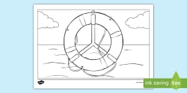 FREE! - Lifeboat and Dinghy Colouring | Colouring Sheets
