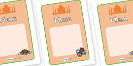 Indian Restaurant Role Play Pack (teacher made) - Twinkl