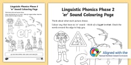 My Phase 3 Digraph Workbook (er) (teacher made)