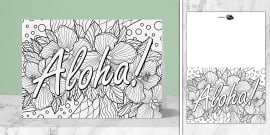 Hawaiian Lei Day in May 3D Art Craft (teacher made) - Twinkl