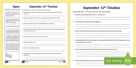 FREE! - Remembering September 11th Interview Activity