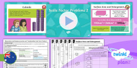 Scale Factor Display Poster (teacher made)