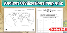 Ancient Civilizations World Map