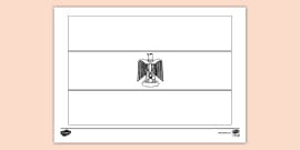 FREE! - Saudi Arabia Flag Colouring Sheet | Worksheets | Twinkl