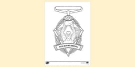 FREE! - AFL Logo Colouring Page | Colouring Sheets - Twinkl