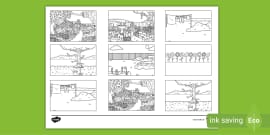 FREE! - Stream Colouring Sheet | Colouring Sheets - Twinkl