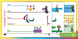Olympic and Paralympic Sports Sorting Activity