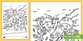 Autumn Colouring Pages | Preschool Themes | Twinkl ZA