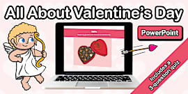 All About Valentine's Day PowerPoint - Twinkl