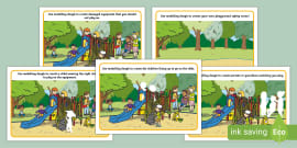 Playground Rules Posters (teacher made) - Twinkl