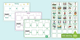 SEN Timetable - SEN Primary Resources (teacher made)