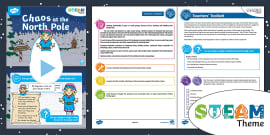 North Pole Map Design (teacher made) - Twinkl