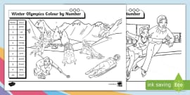 Winter Olympics Colouring Pages | Beijing 2022 | Mindfulness