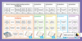 Bloom's Taxonomy Questions for Reading (Teacher-Made)