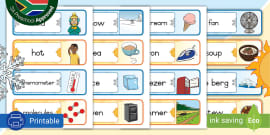 FREE! - Home Word Cards (Teacher-Made) - Twinkl