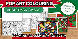 Christmas Present Pop-Up Card Gift Card Template