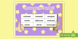 Nuance Synonyms Word Mat (Hecho por educadores) - Twinkl