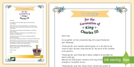 King Charles III Coronation Task | KS3 Word Search - Twinkl
